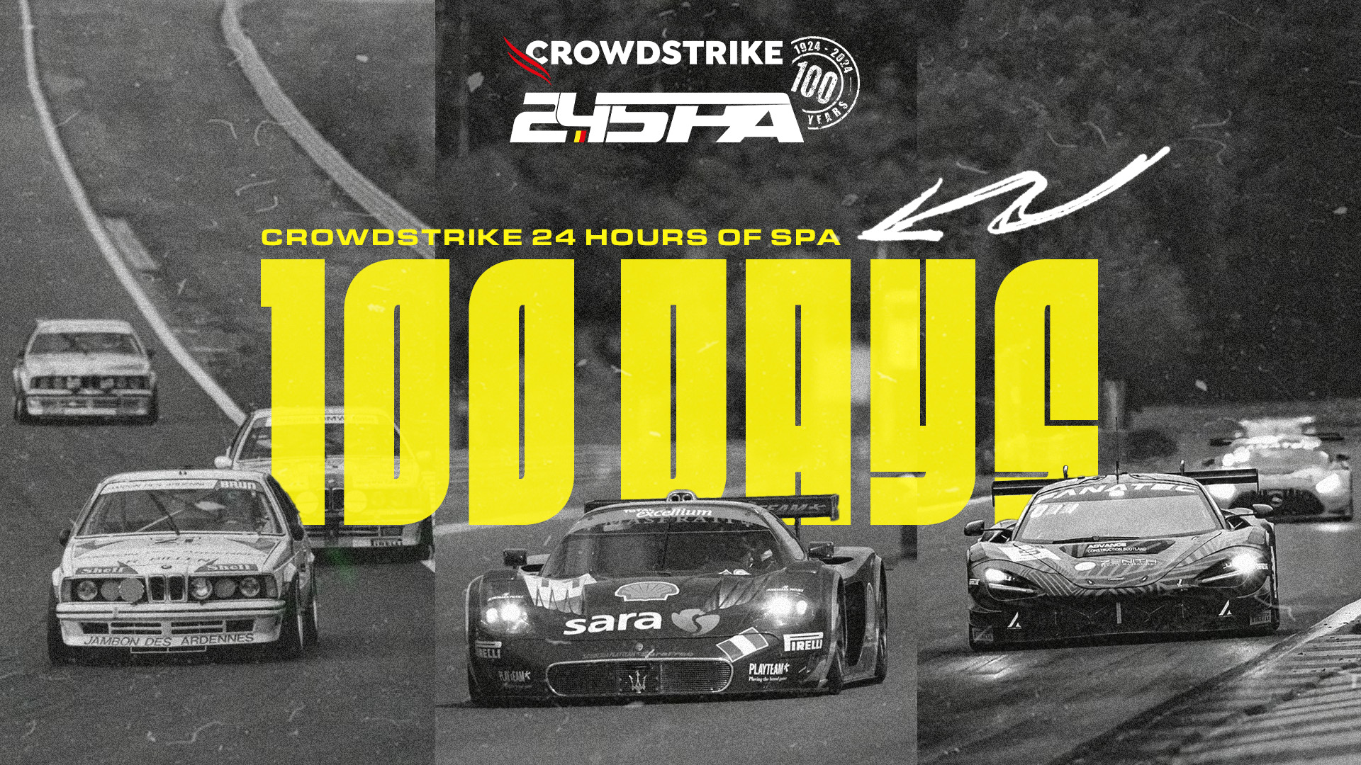 100 days until the CrowdStrike 24 Hours of Spa celebrates 100 years ...