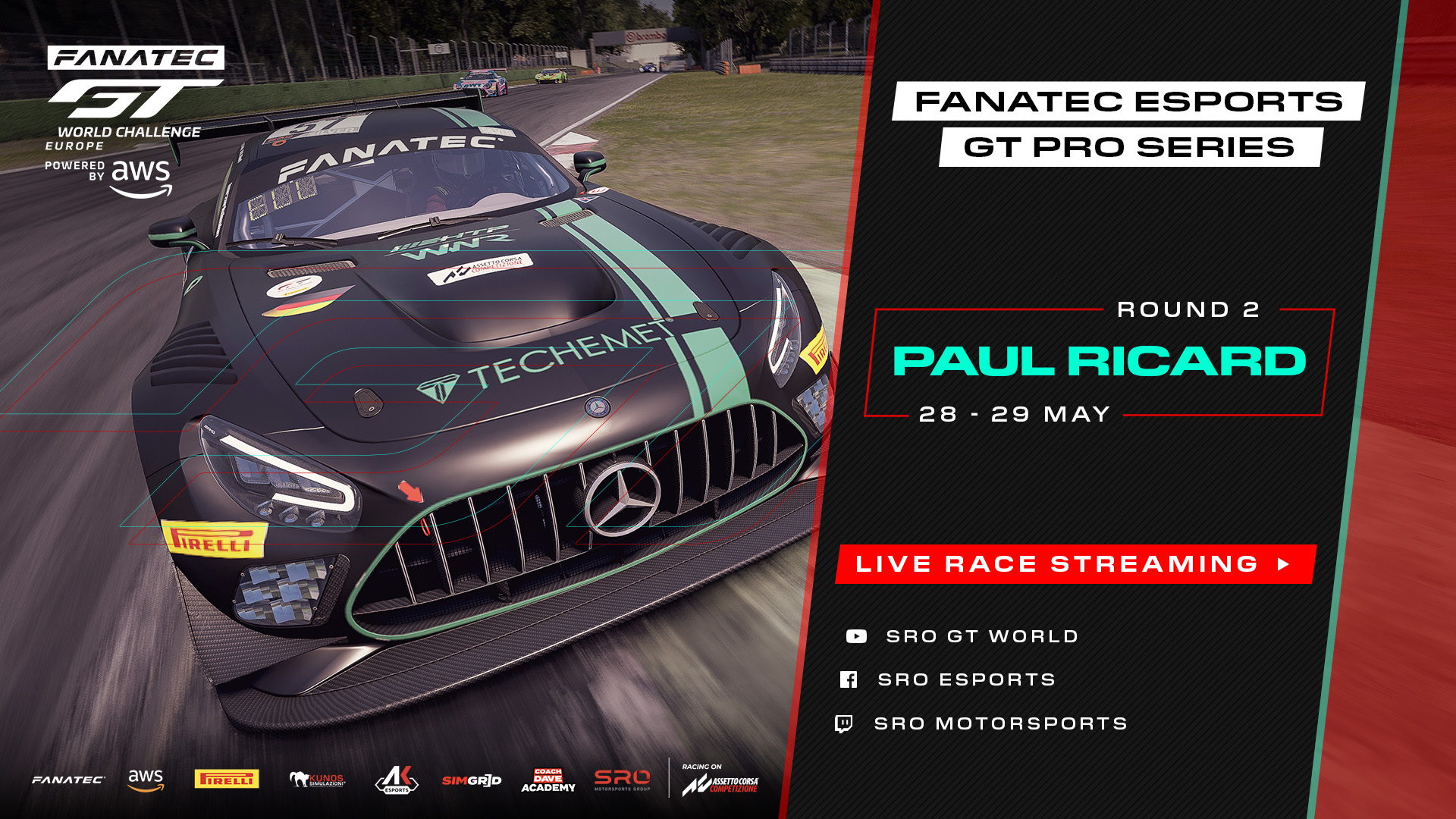 Circuit Paul Ricard set for R2 of Fanatec Esports GT Pro Series | GT ...
