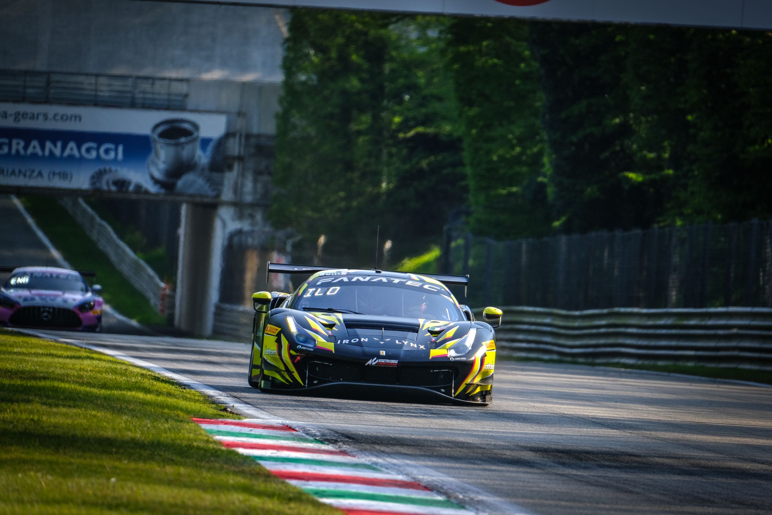 Fuoco flies as Iron Lynx Ferrari tops opening Monza practice | GT World ...