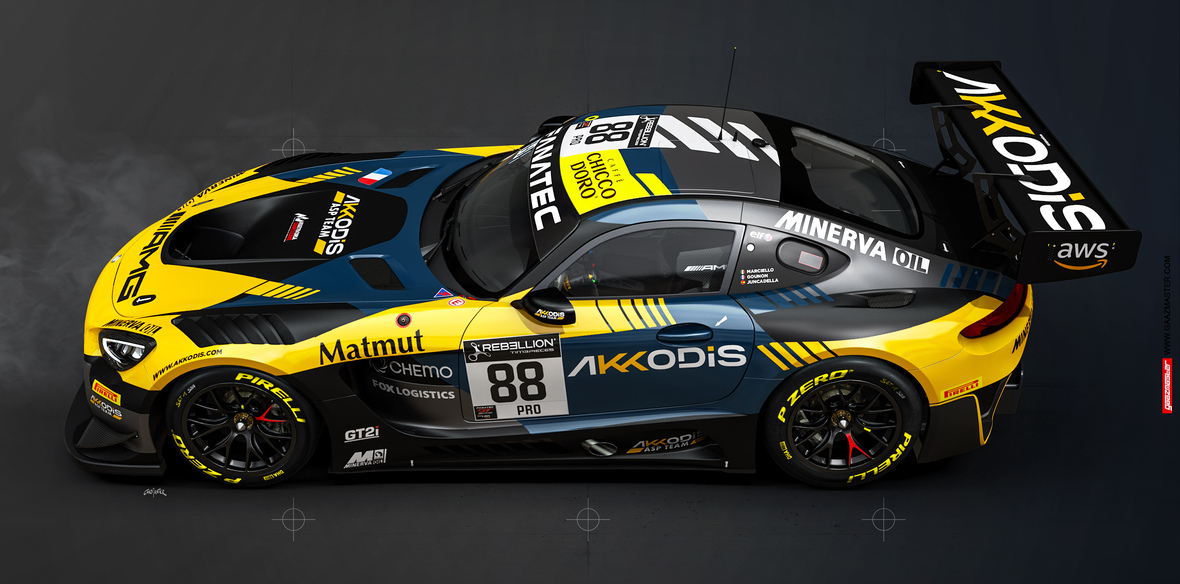 AKKA-ASP GT RACING TEAM starts new era as Akkodis ASP Team ...