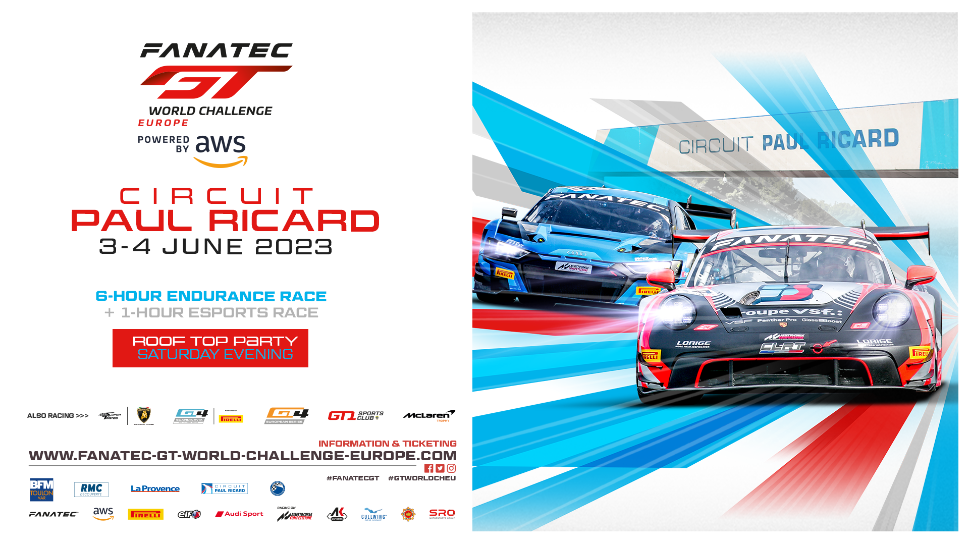 Expect the spectacular as Fanatec GT Europe plots a course for Circuit ...