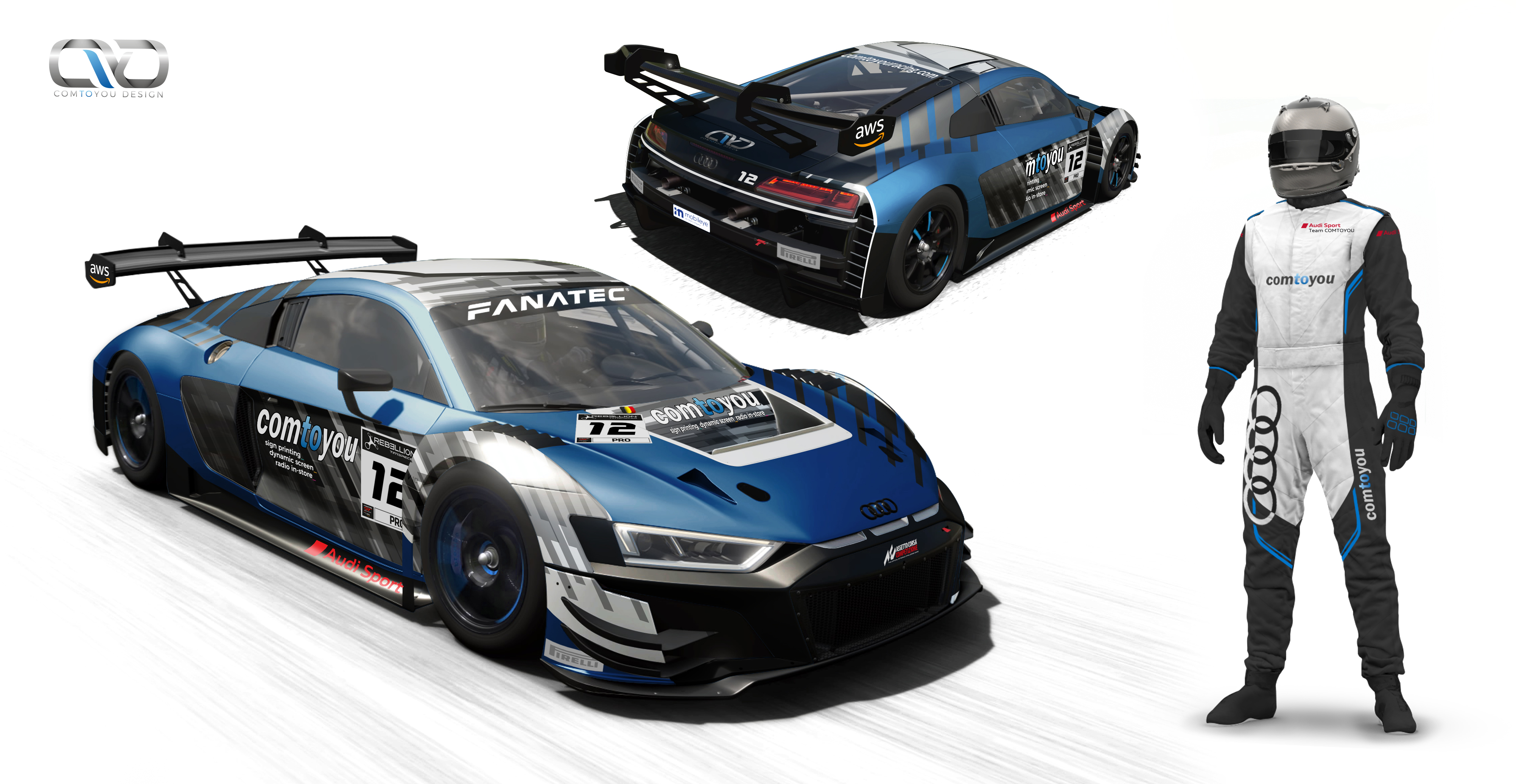 Comtoyou Racing confirms three-car Audi programme in both Sprint and ...