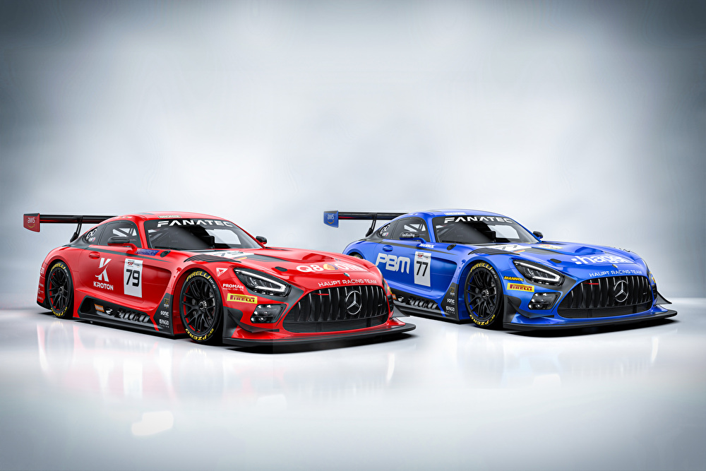 HRT continues in Fanatec GT Europe with two-car Mercedes-AMG programme ...