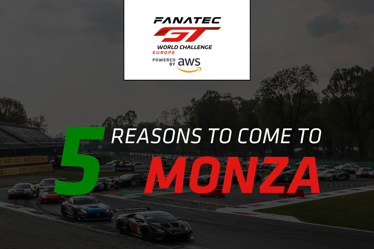 5 REASONS TO COME TO MONZA | CrowdStrike 24 hours of Spa