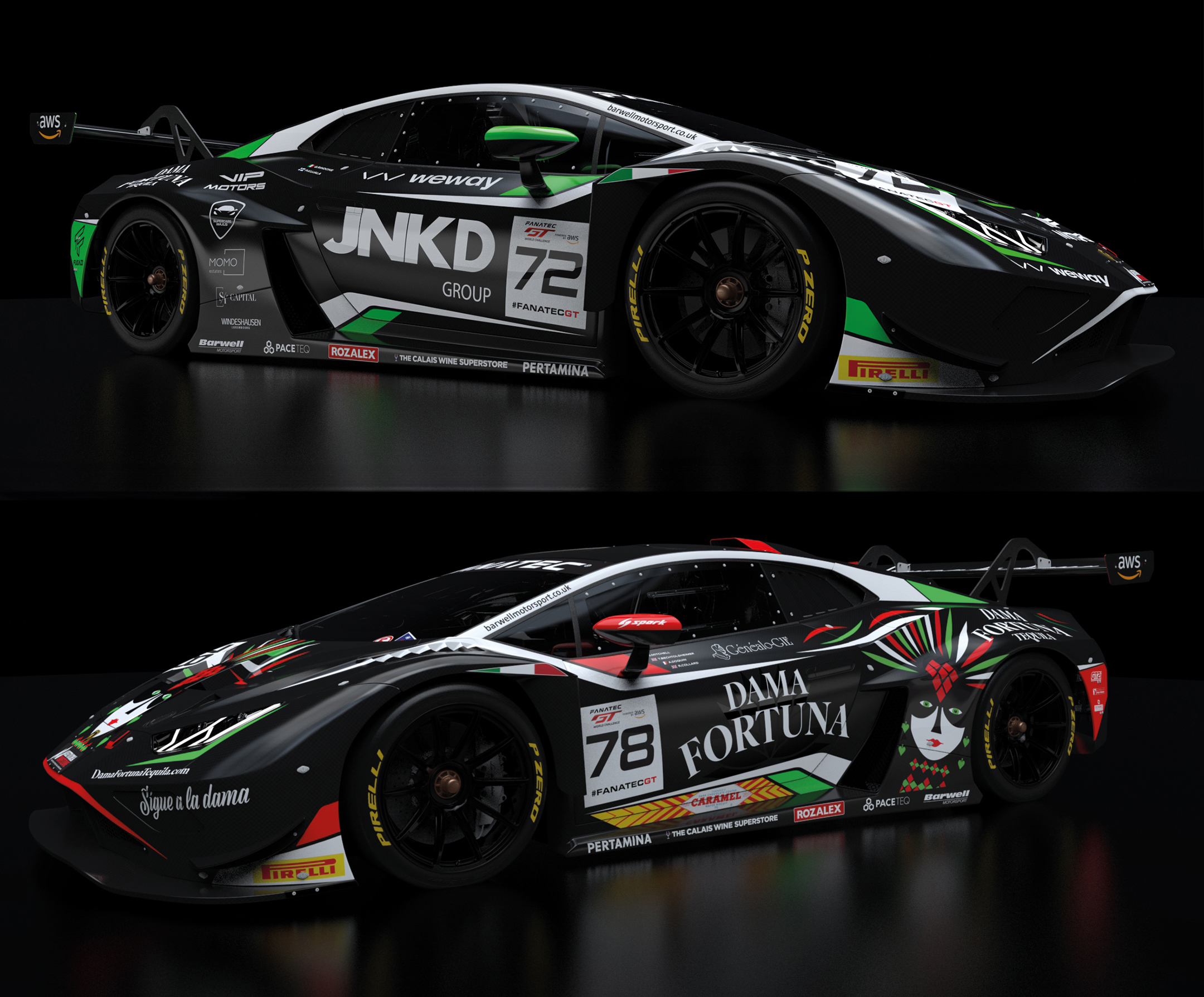 Barwell launches two-car European assault with Lamborghini | Fanatec GT ...