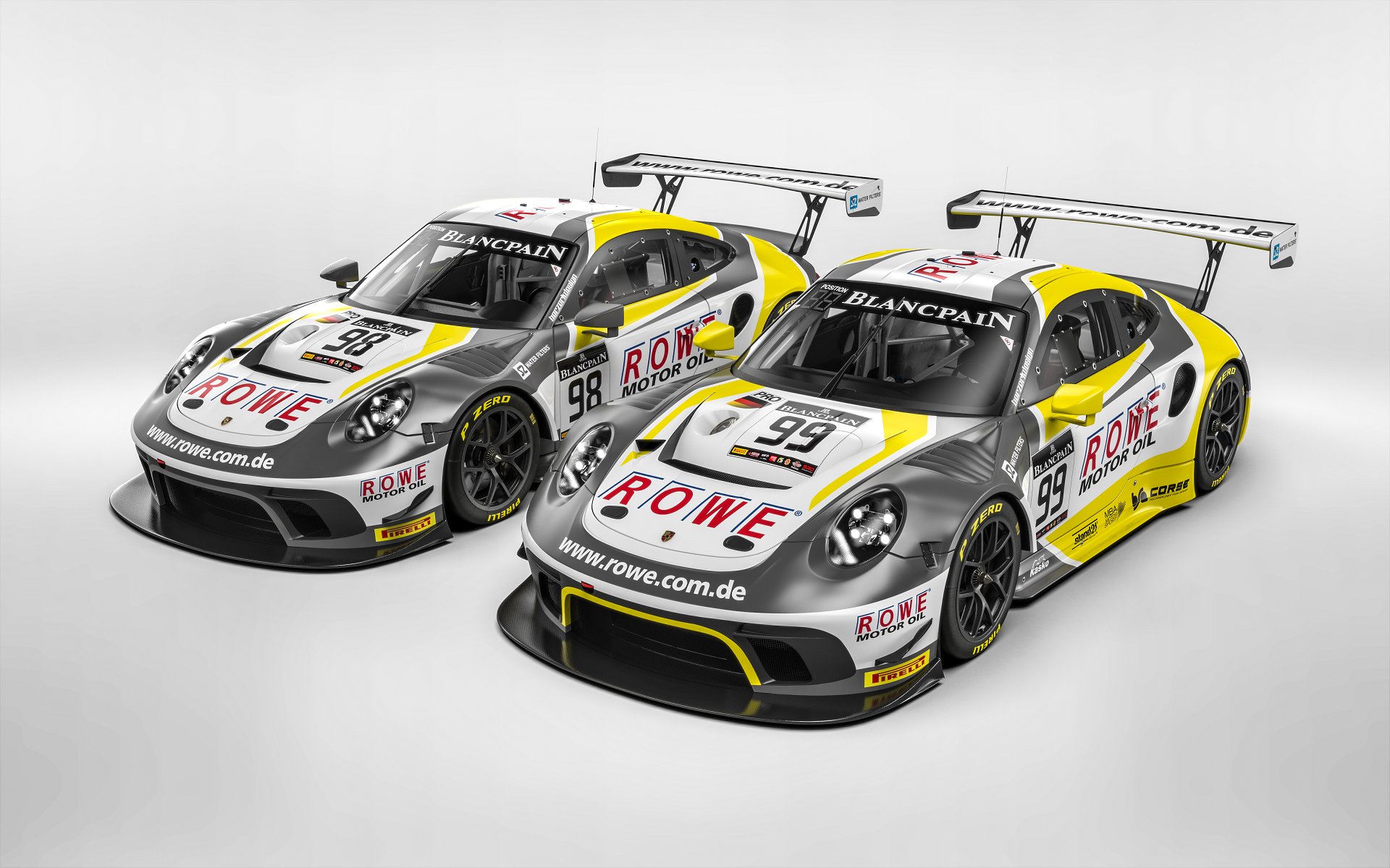 ROWE Racing targets Total 24 Hours of Spa victory with two-car Porsche ...