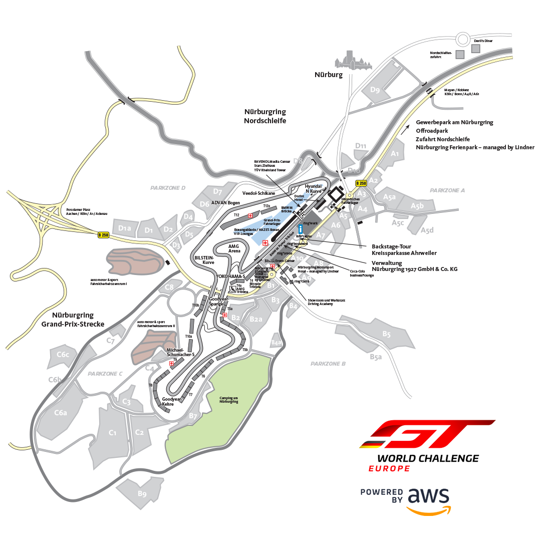 Nürburgring , Germany, 28 - 30 August 2026 | GT World Challenge Europe ...