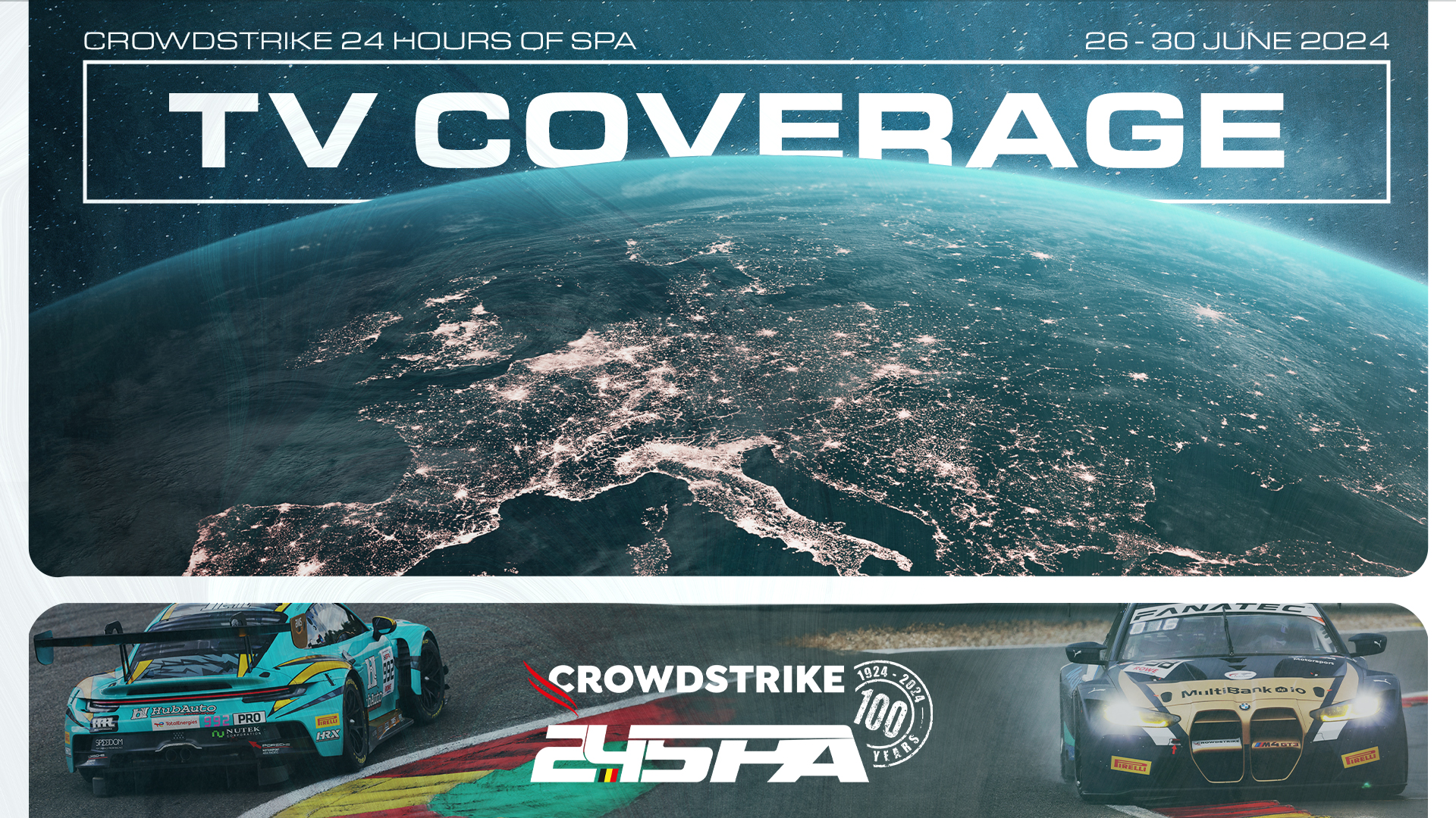 More TV coverage than ever for the CrowdStrike 24 Hours of Spa | GT World Challenge Europe ...