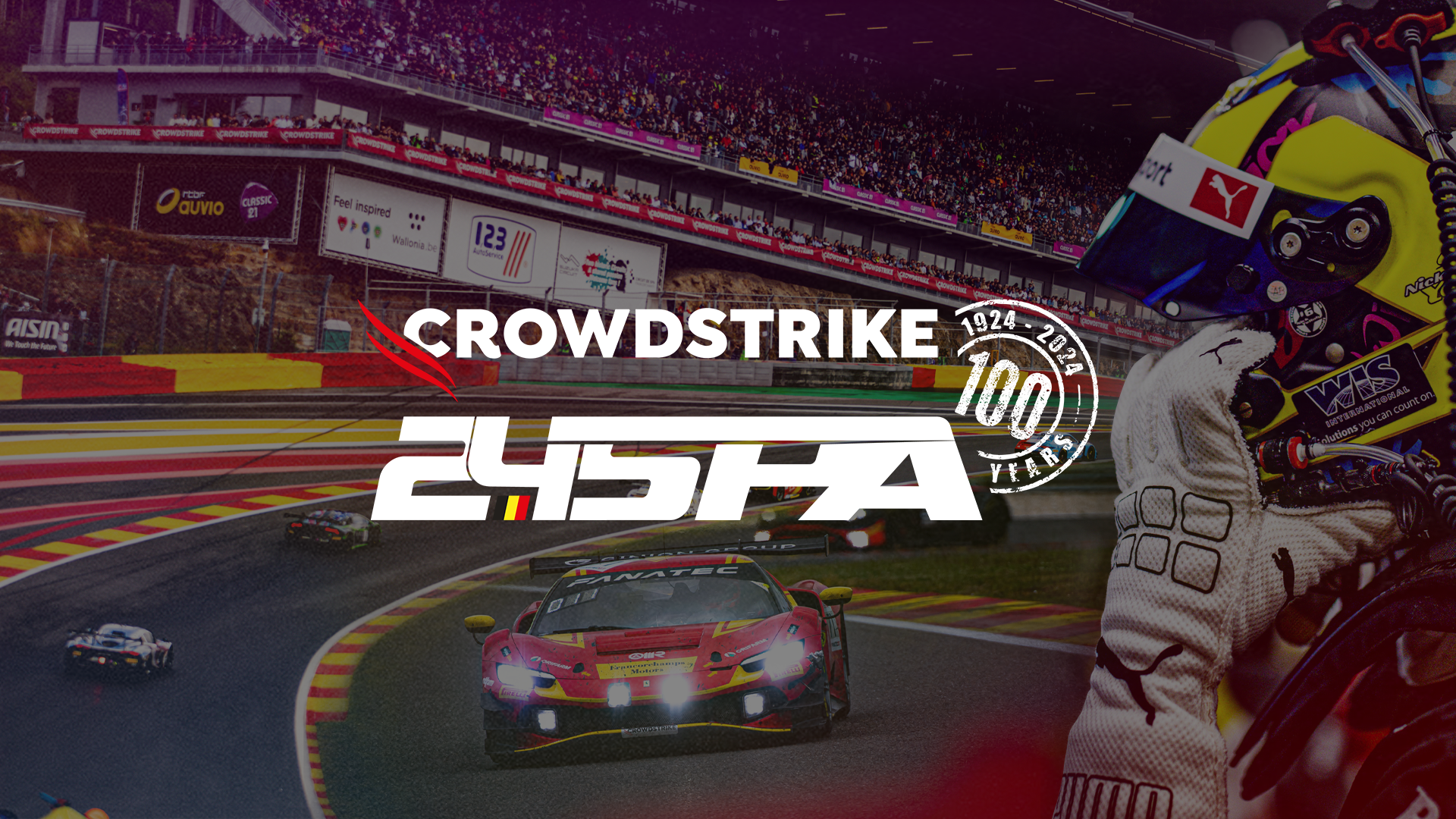 Special ‘100 years’ logo revealed for centenary CrowdStrike 24 Hours of ...