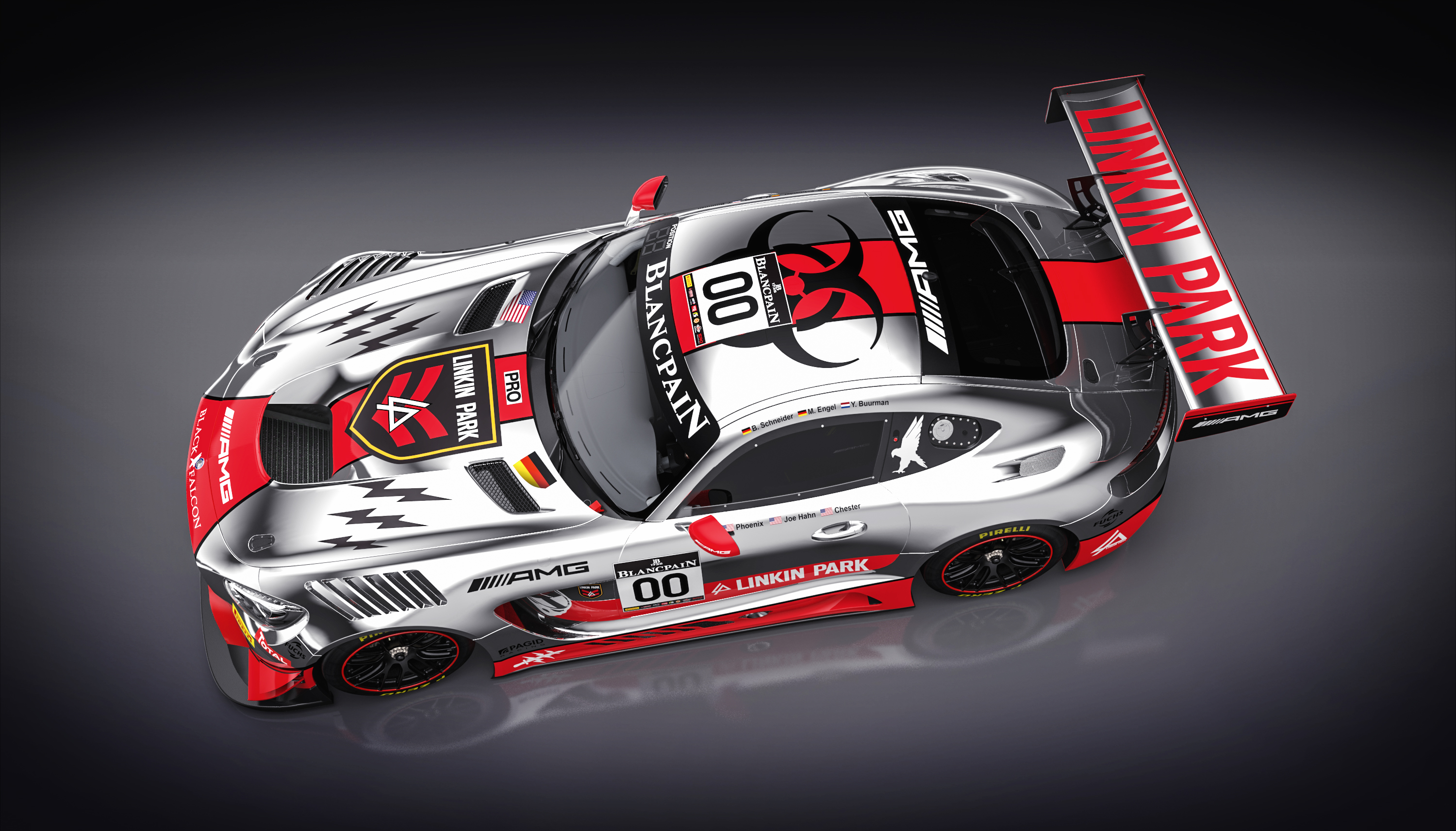 Debut of the Mercedes-AMG GT3 with Linkin Park livery | GT World ...