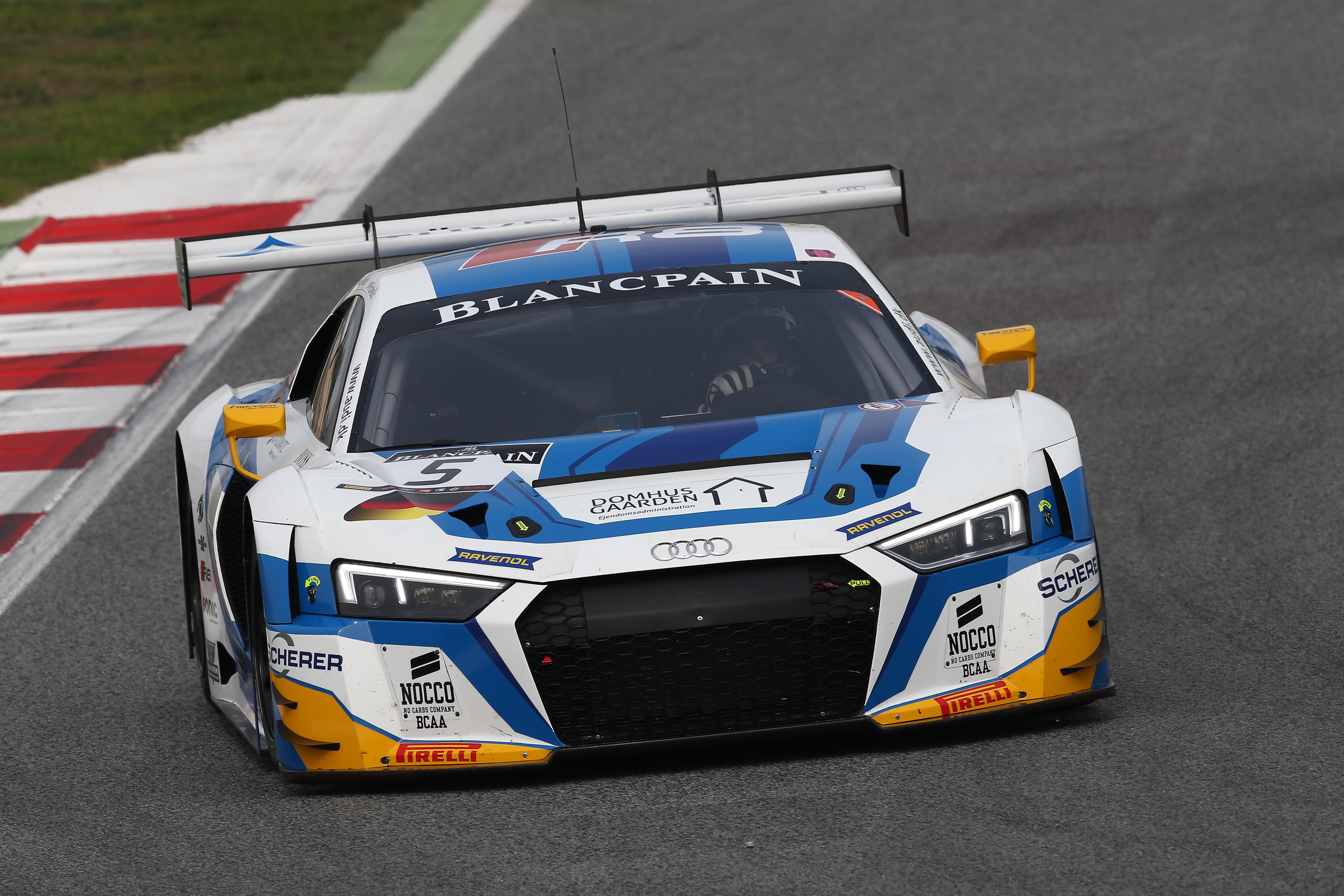 Phoenix Racing Audi on top in first free practice | GT World Challenge ...