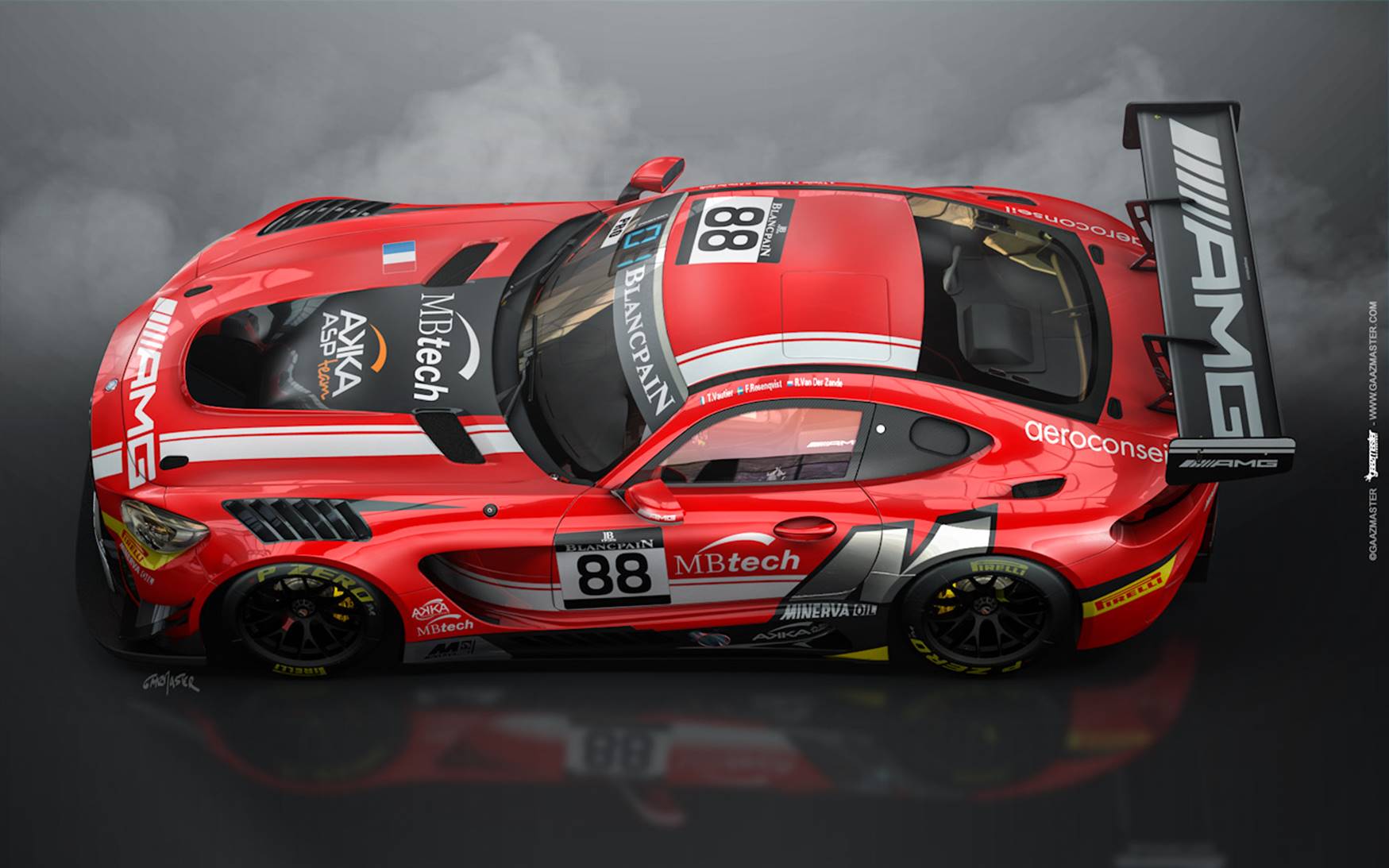 AMG-Team AKKA-ASP unveils new livery for Total 24 Hours of Spa | GT ...
